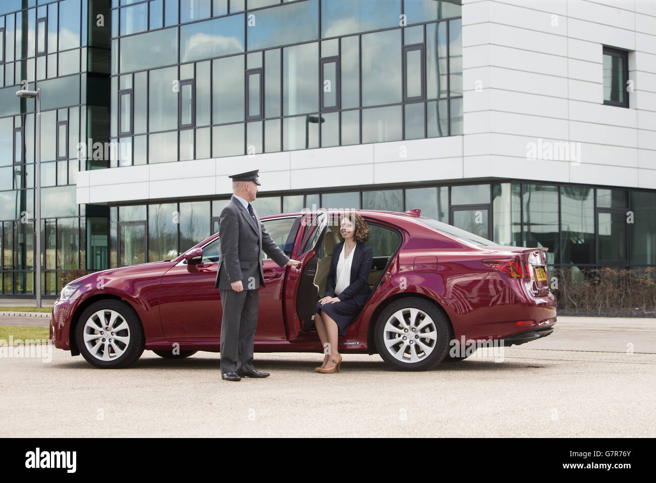 Littles chauffeur lexus fleet handover hi-res stock photography and ...