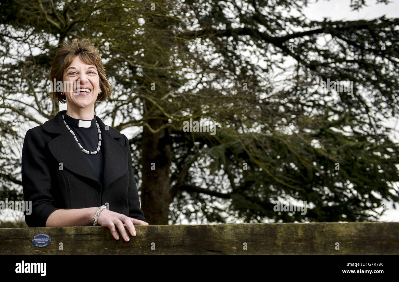 The new Bishop of Gloucester, The Venerable Rachel Treweek, at the ...