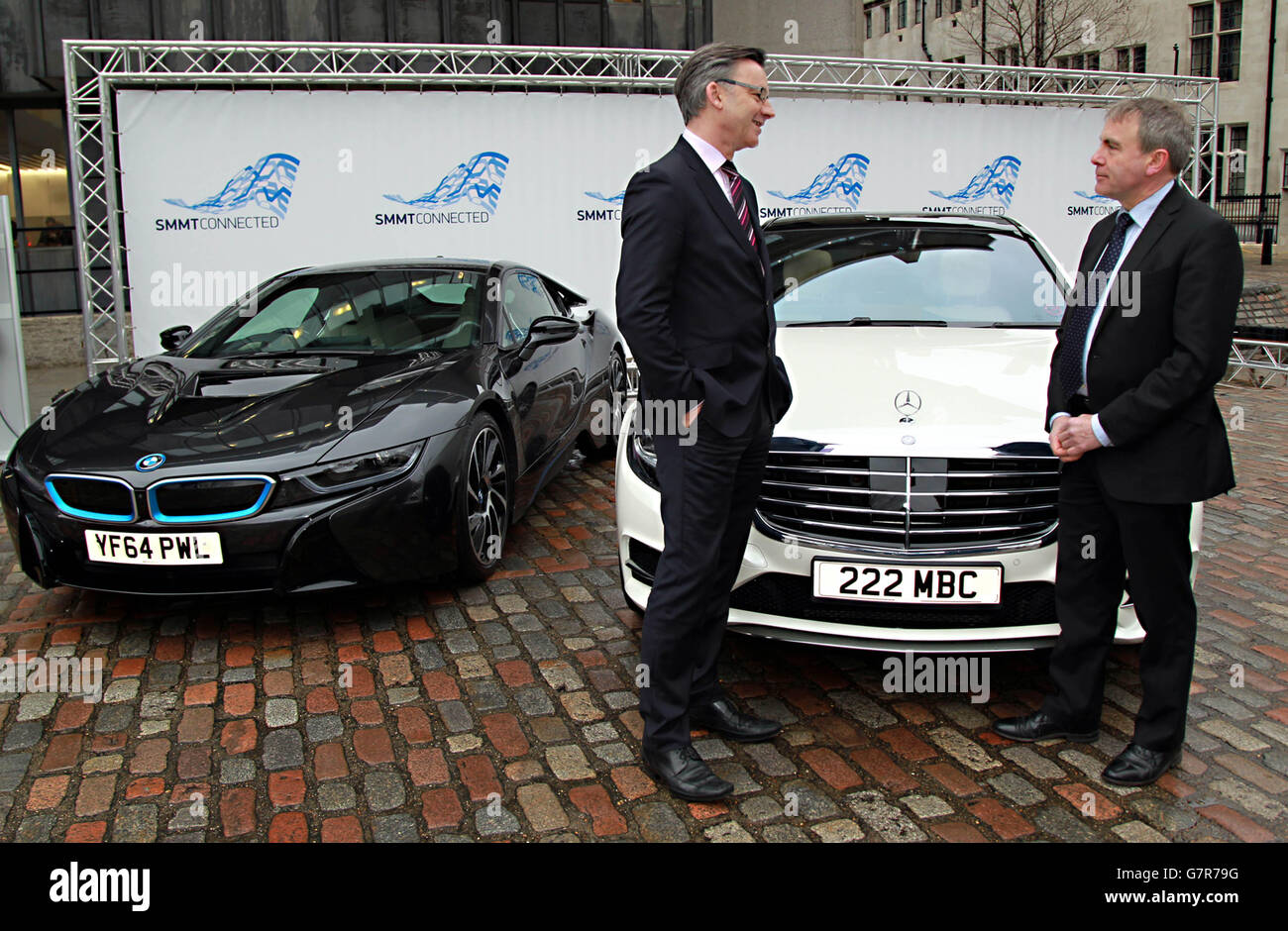 Mike Hawes, SMMT Chief Executive, and Robert Goodwill MP, Parliamentary ...