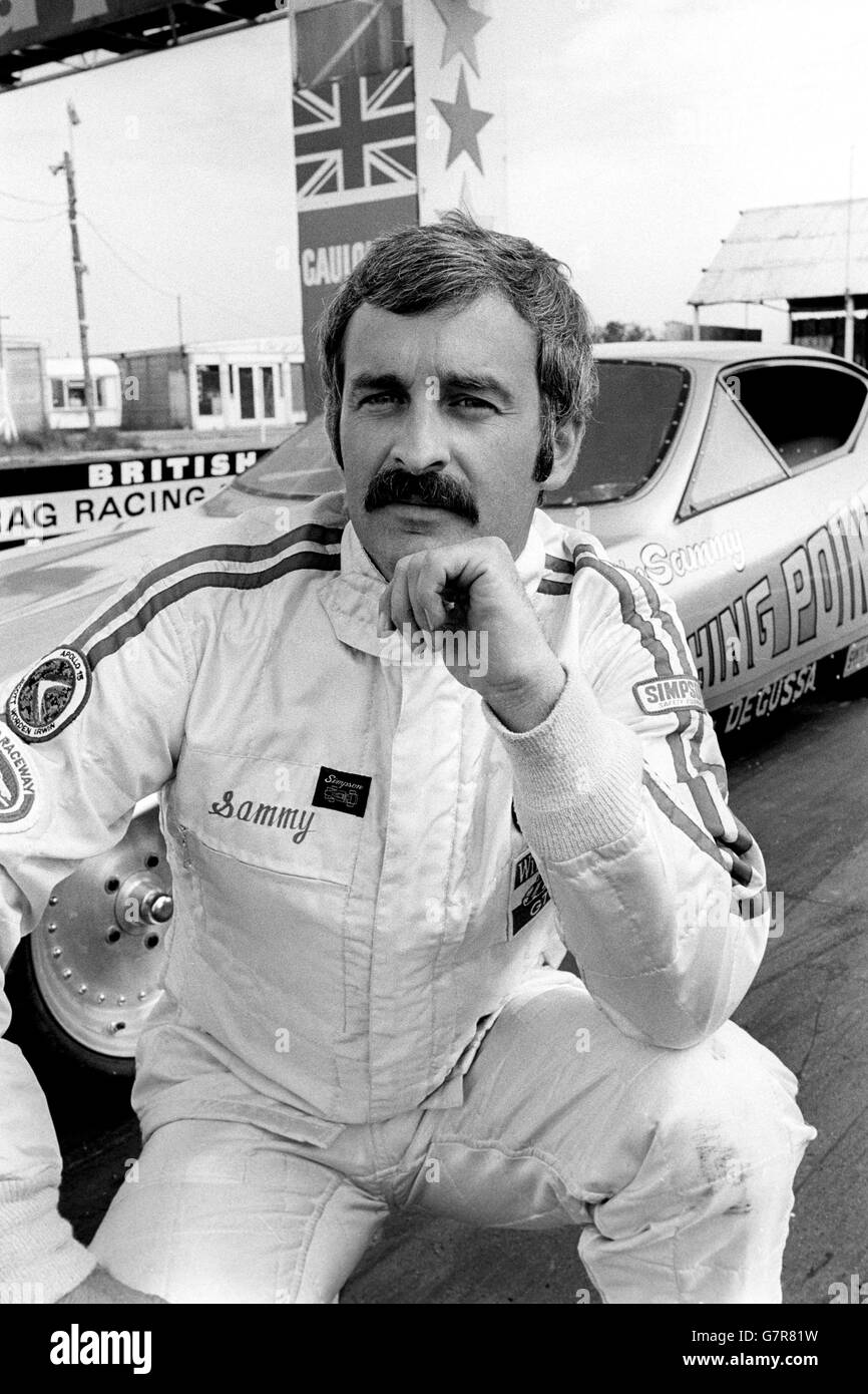 In front rocket car vanishing point santa pod raceway hi-res stock ...