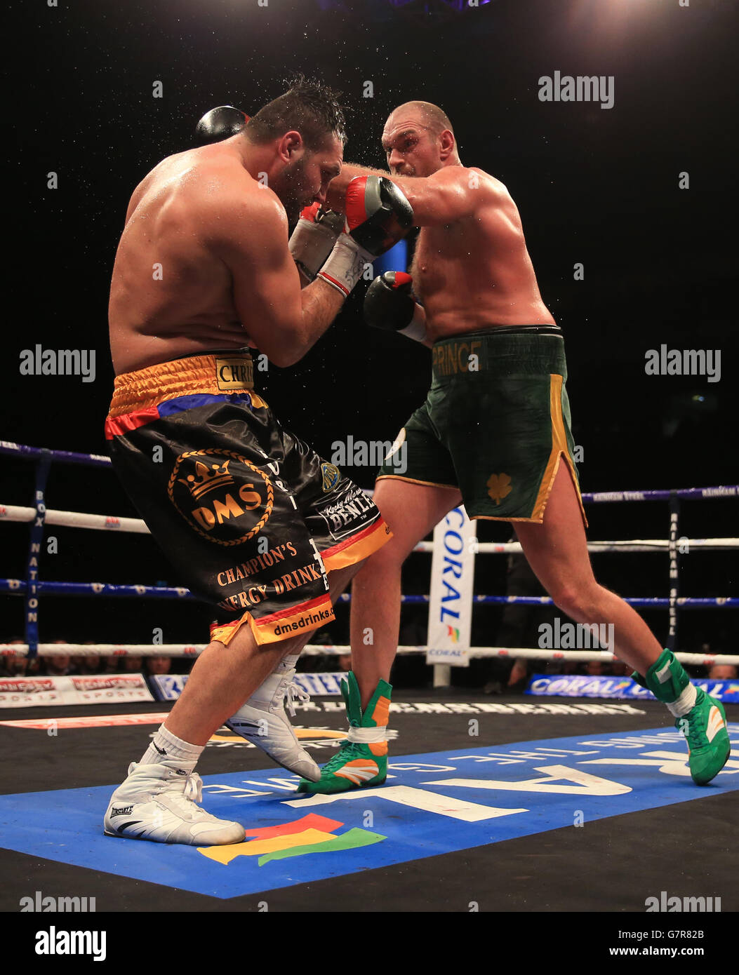 Boxing - The O2 Arena Stock Photo - Alamy