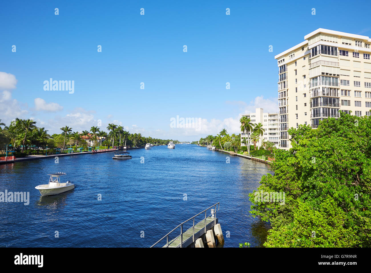 Del Ray Delray beach Gulf Stream in Florida USA Stock Photo - Alamy