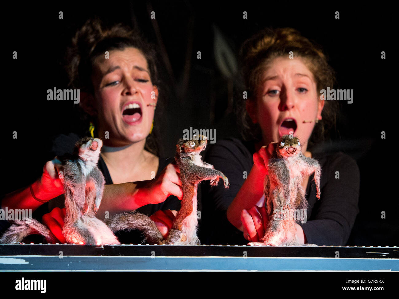 Charlie Tuesday Gates (left) and Madeleine MacMahon during a dress ...