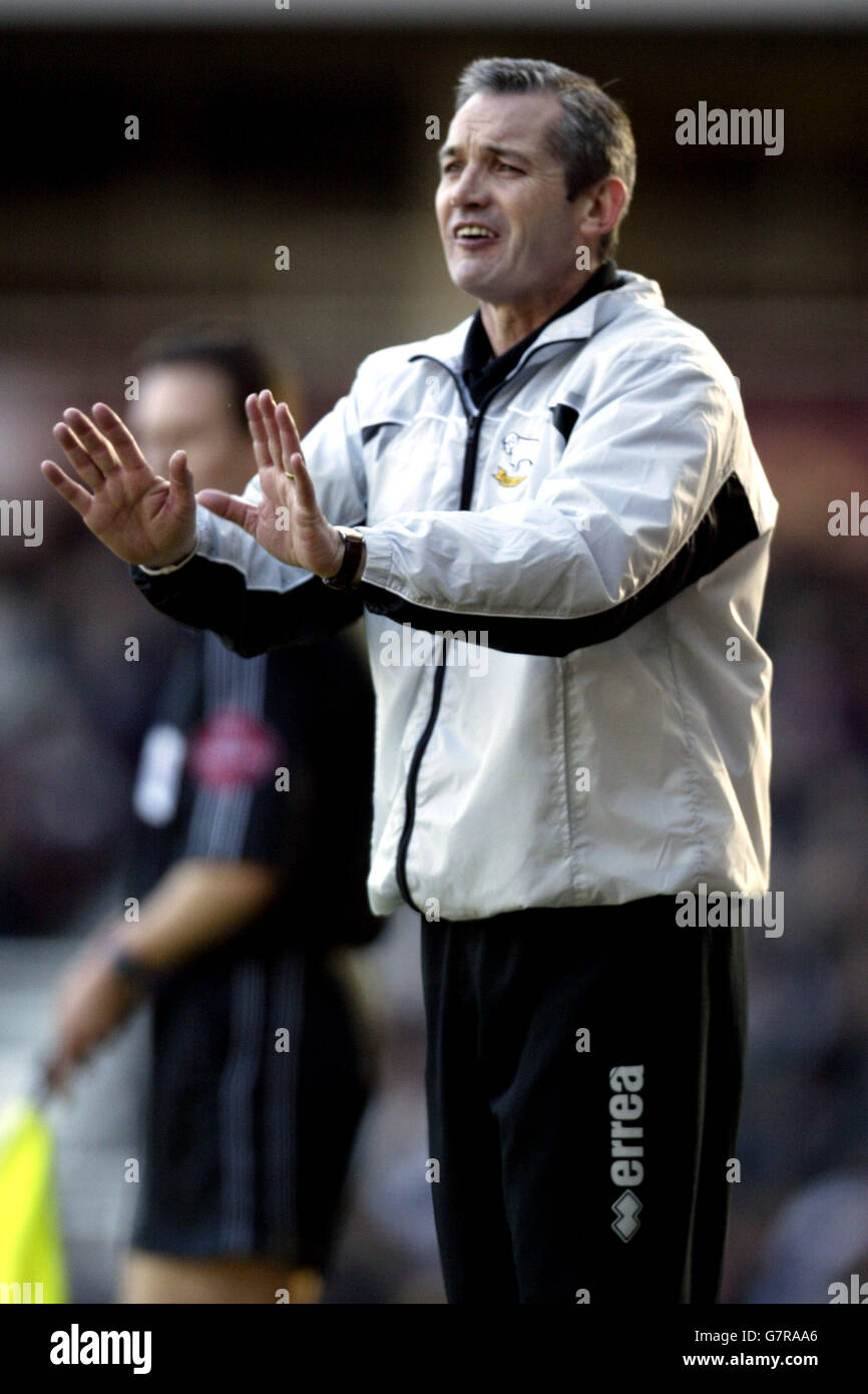 Derby countys manager george burley hi-res stock photography and images ...