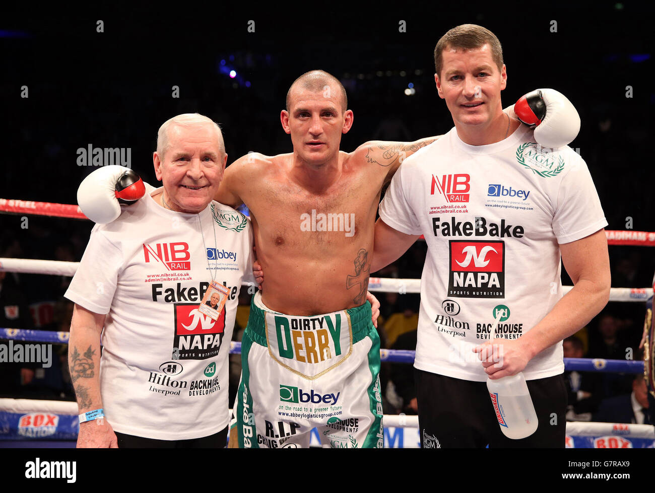 Boxing - Liverpool Echo Arena Stock Photo - Alamy