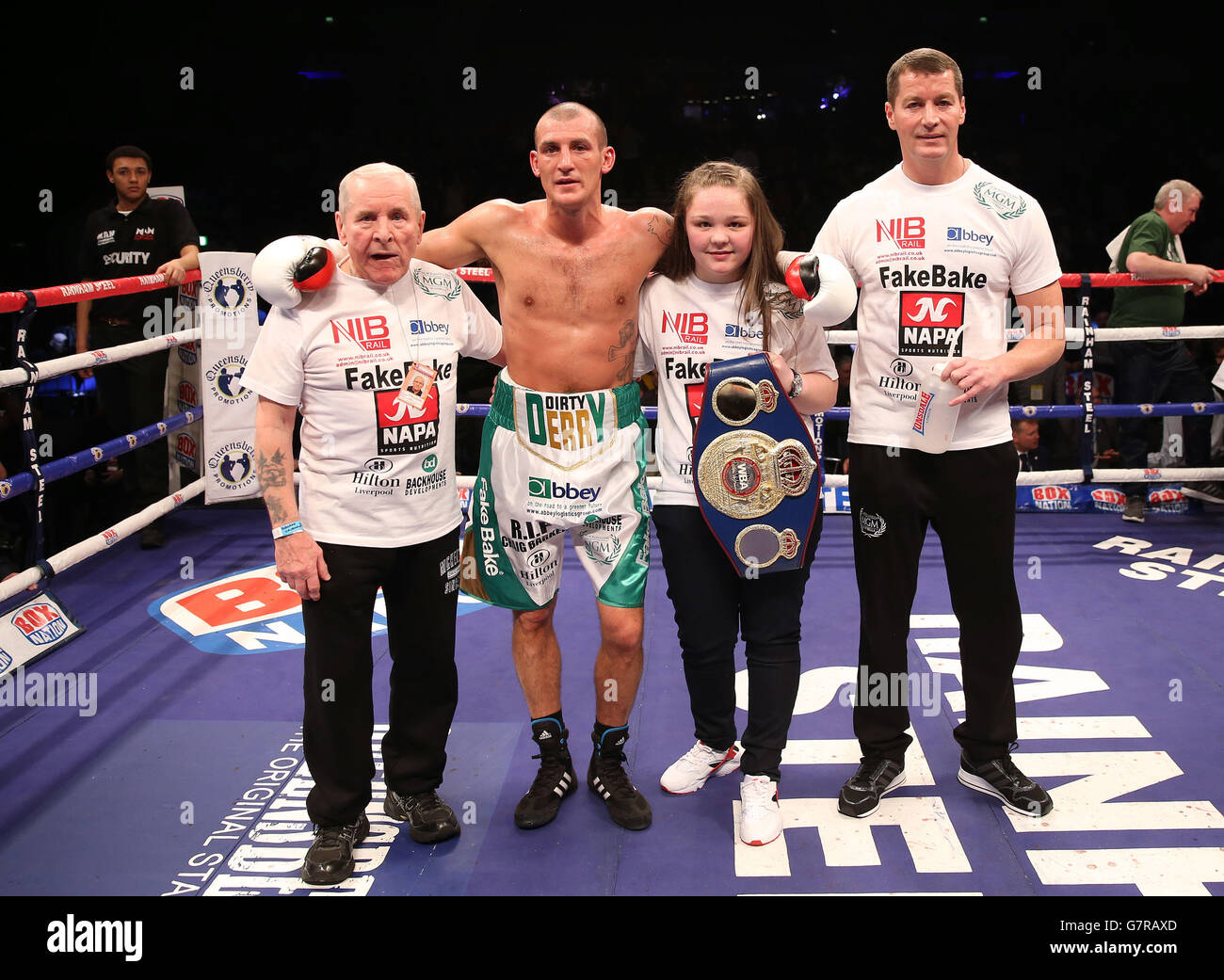 Boxing - Liverpool Echo Arena Stock Photo - Alamy