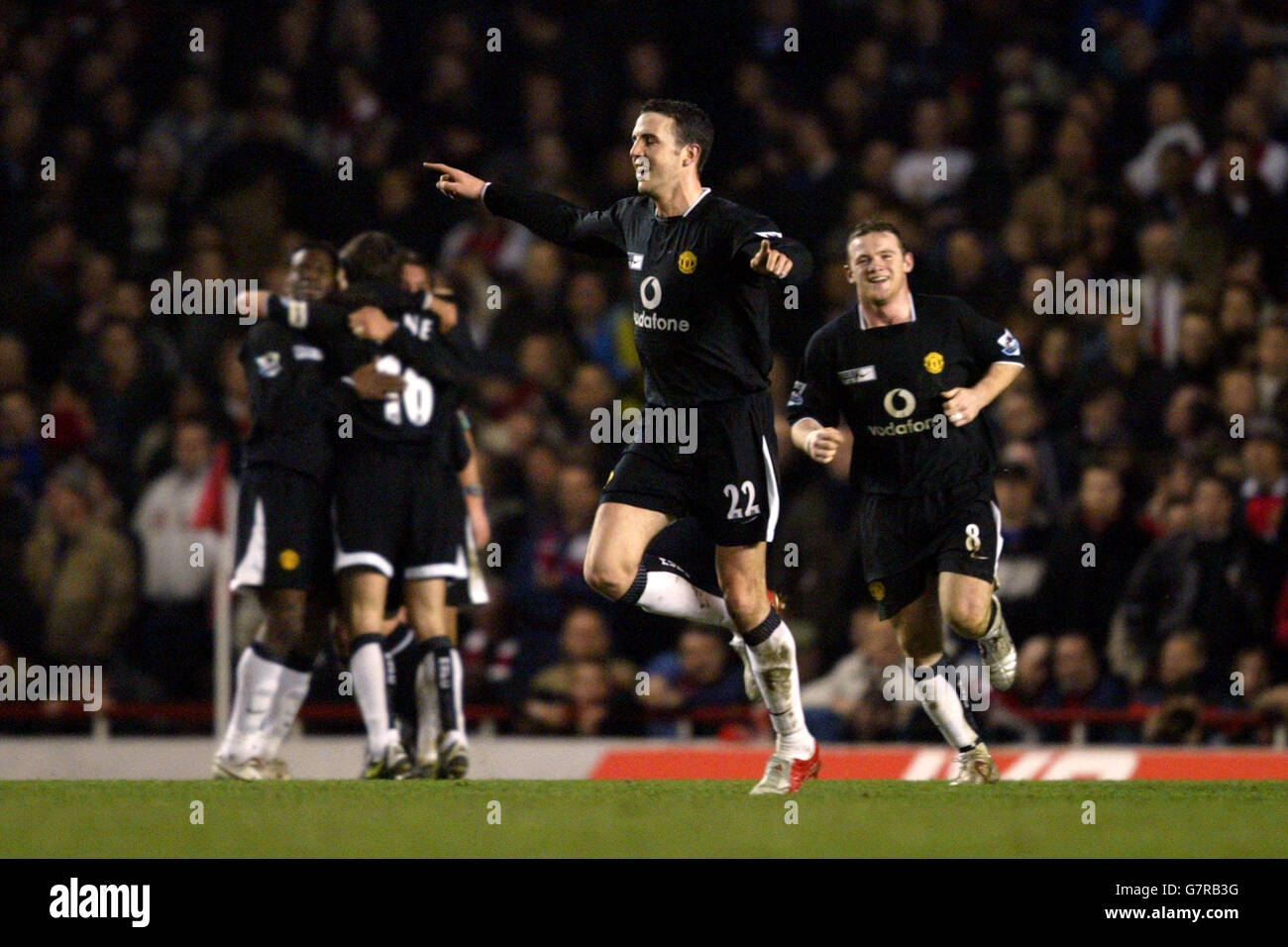 John o'shea manchester united goal hi-res stock photography and images ...