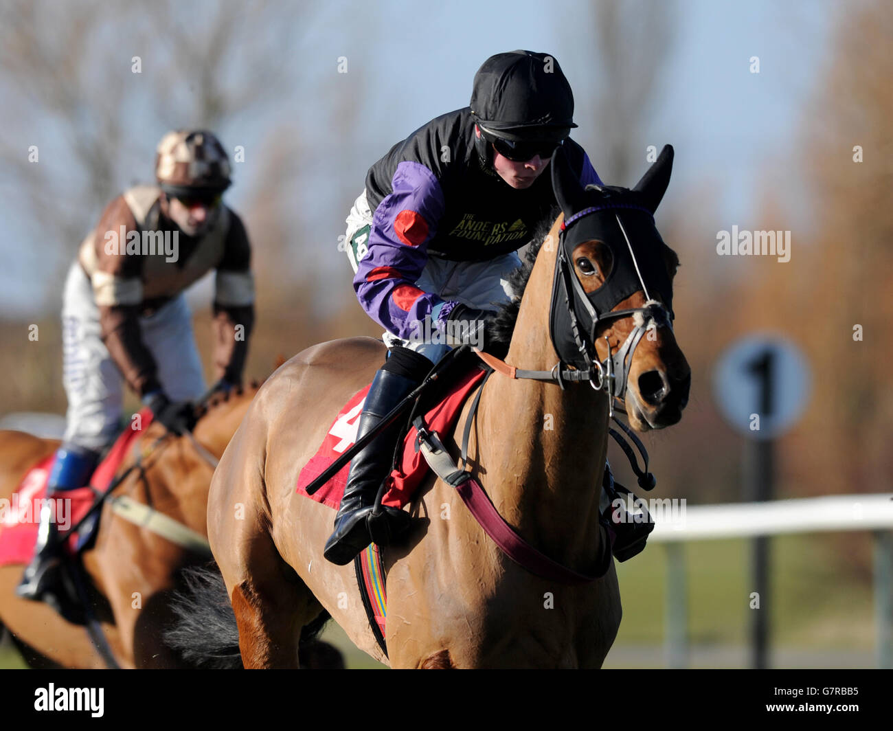 The Wexfordian ridden by Conor Shoemark runs int he Ladbrokes National ...