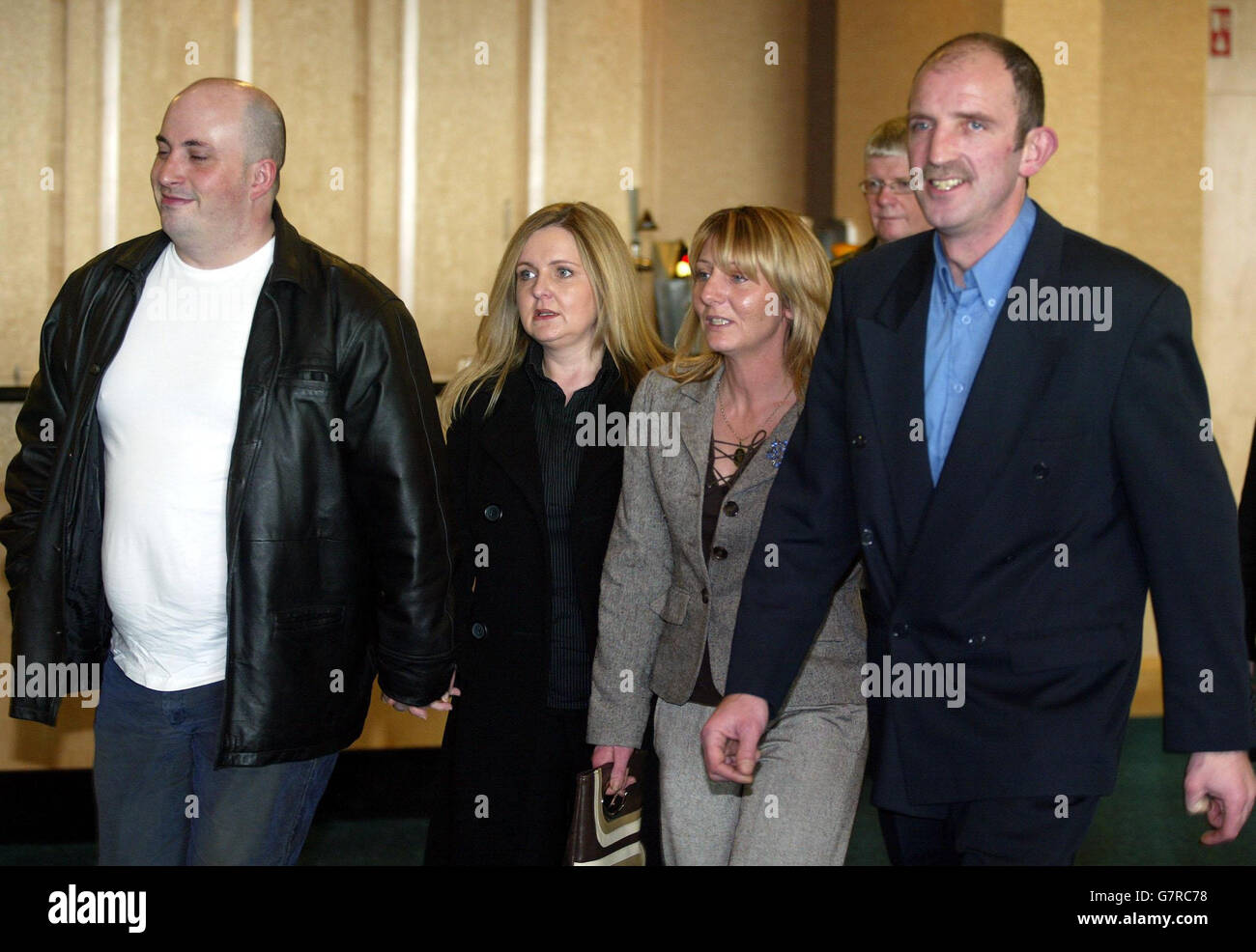 Mr and Mrs Jay and Debbie Slavin (L) whose son Adam Strain died in ...
