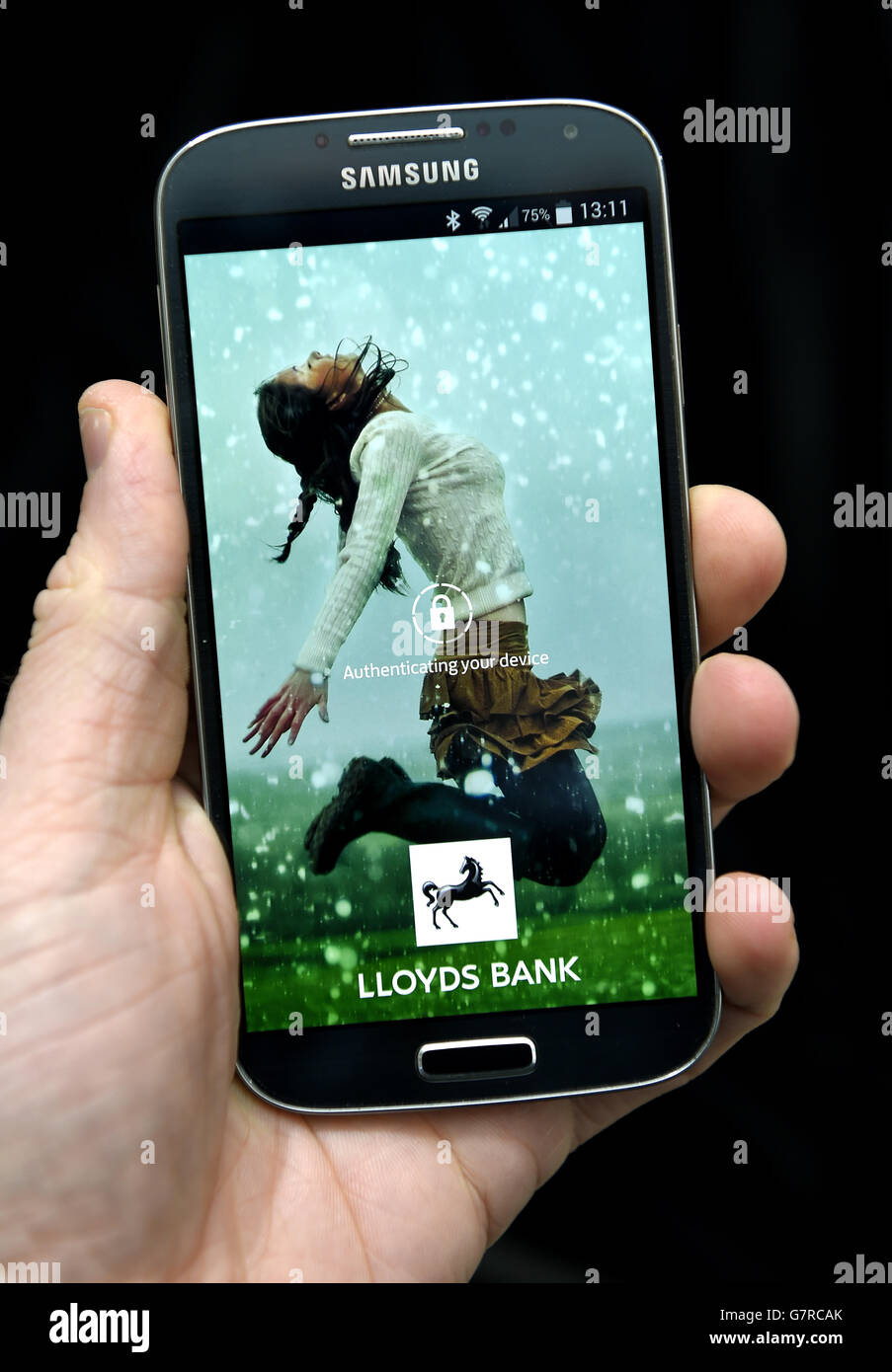 Banking App Stock Stock Photo - Alamy