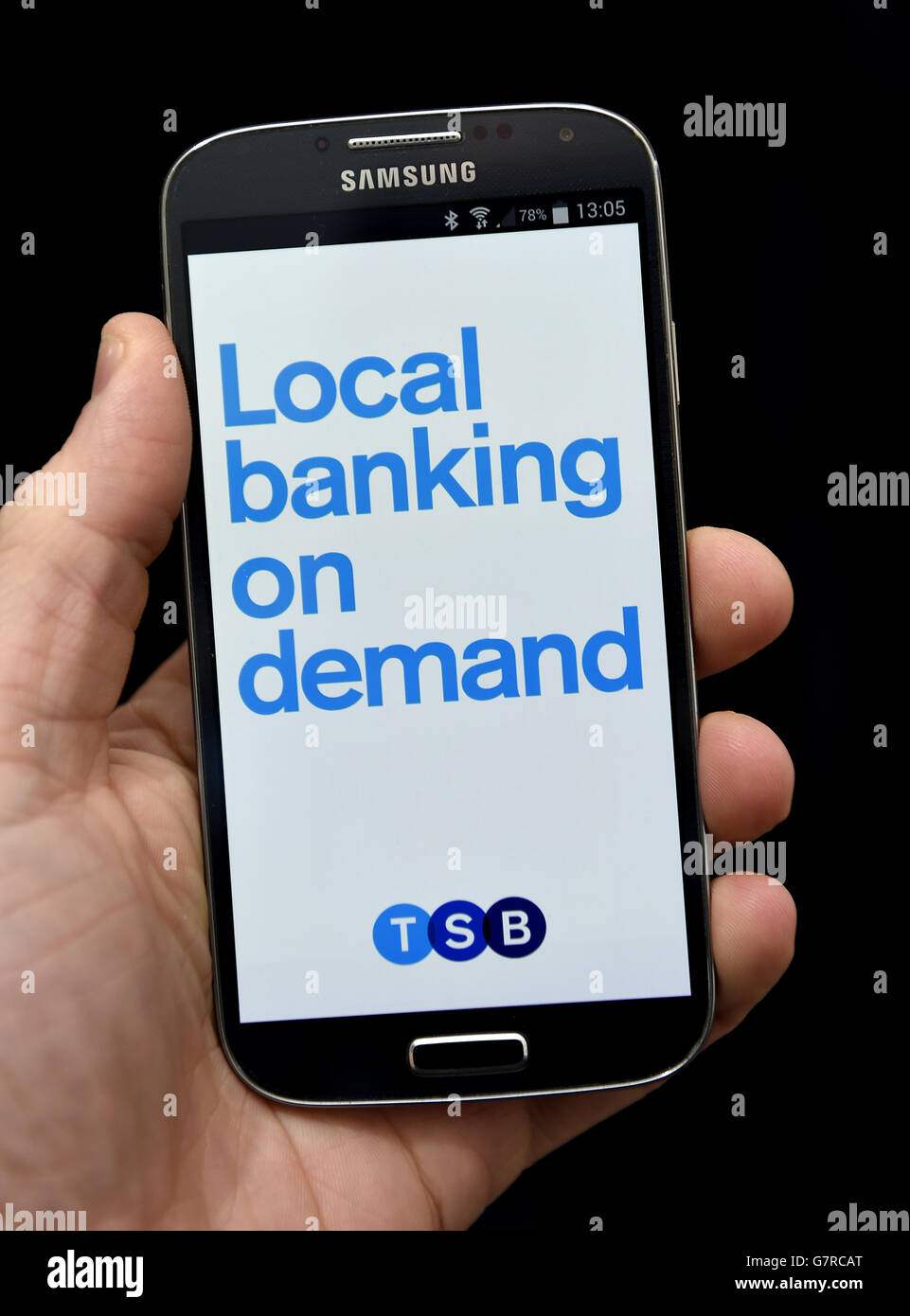 Banking App Stock Stock Photo - Alamy