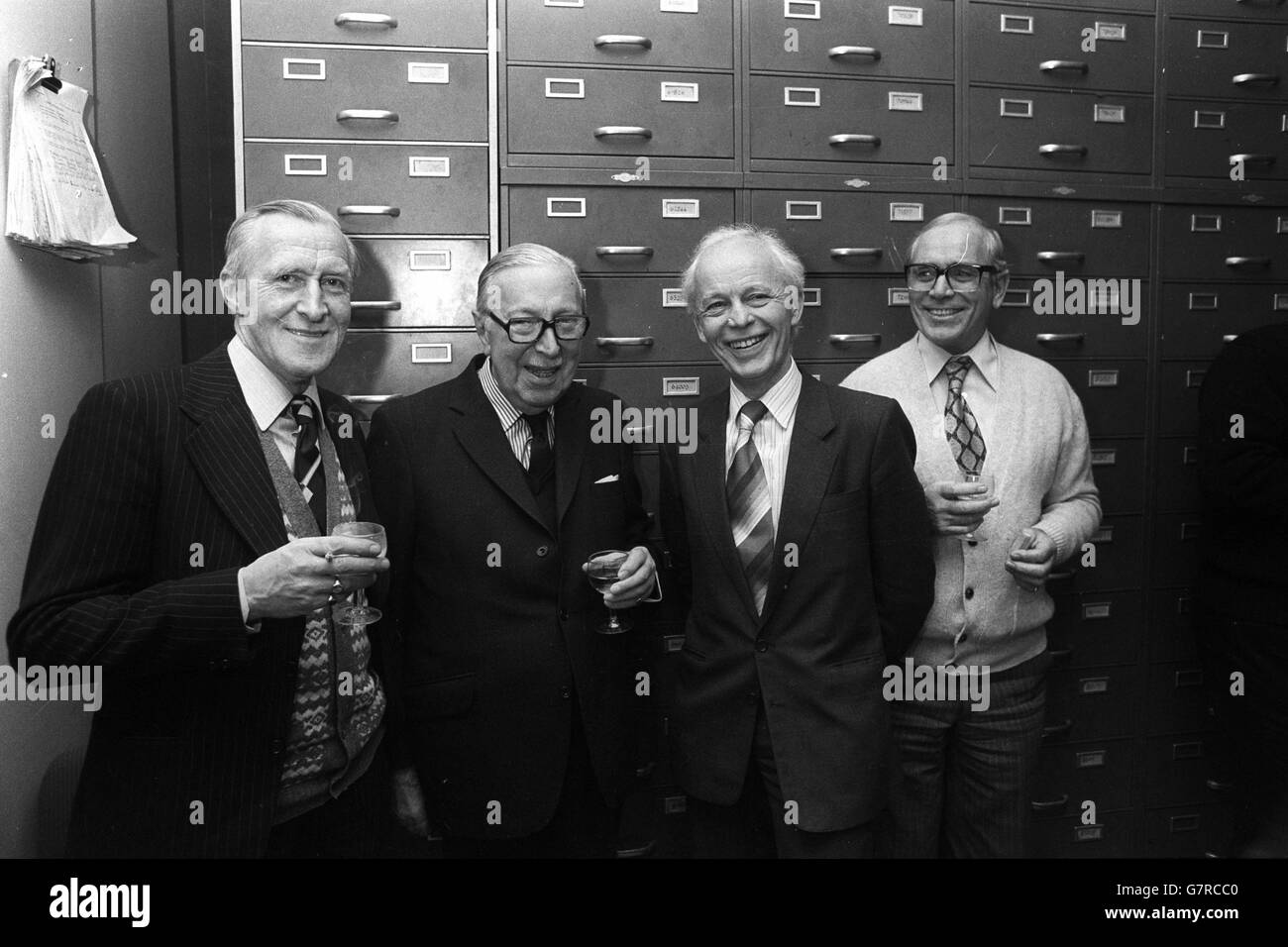 Media - PA Photo Library Christmas Party - London Stock Photo - Alamy