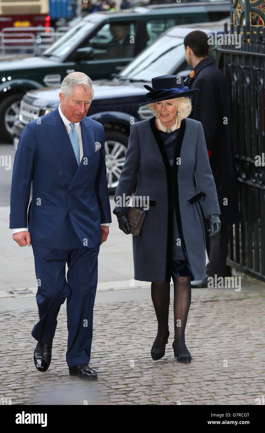 Commonwealth observance day westminster abbey prince charles hi-res ...