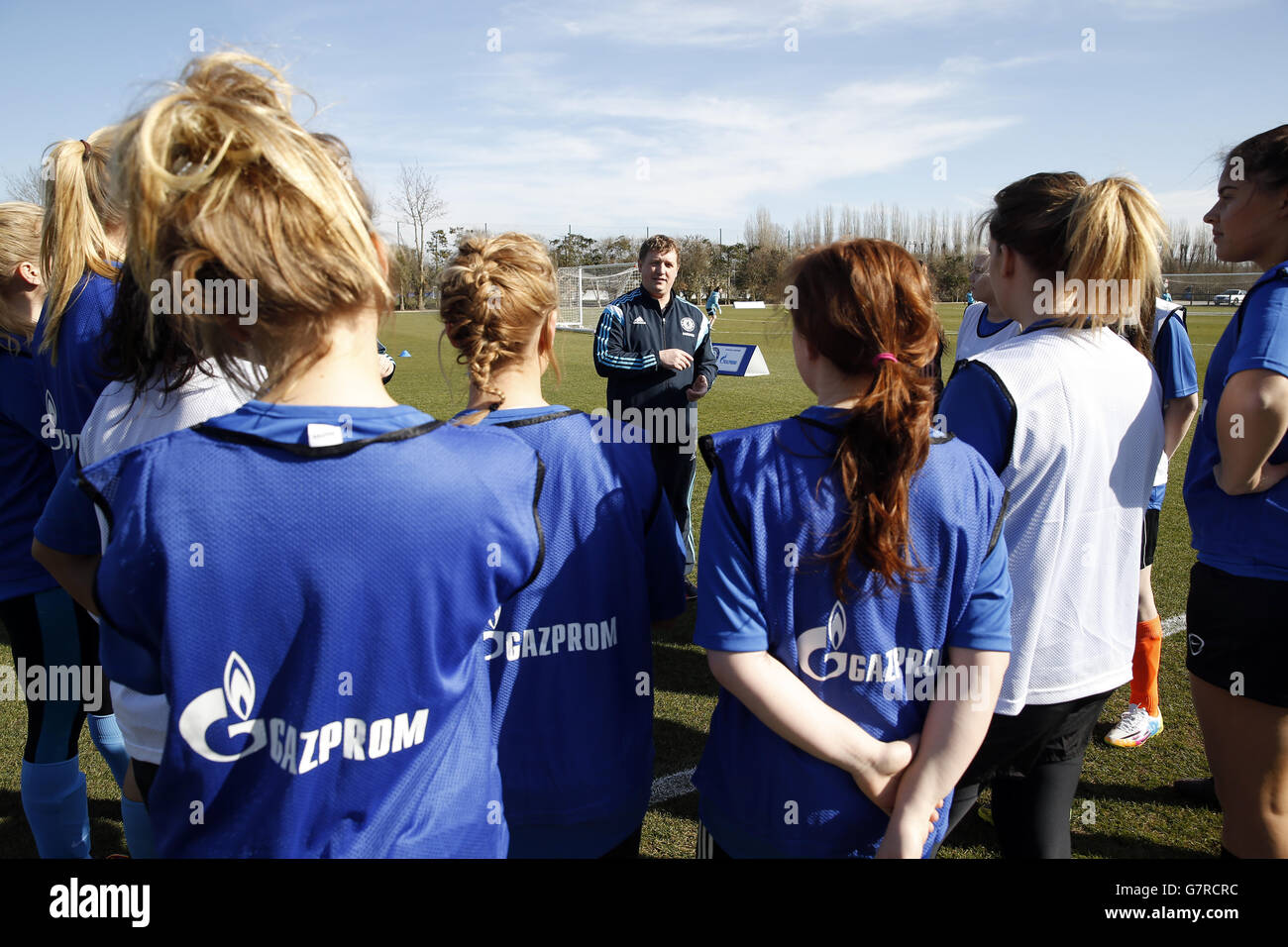 Soccer - Chelsea Ladies Training Session - Cobham Training Centre Stock ...