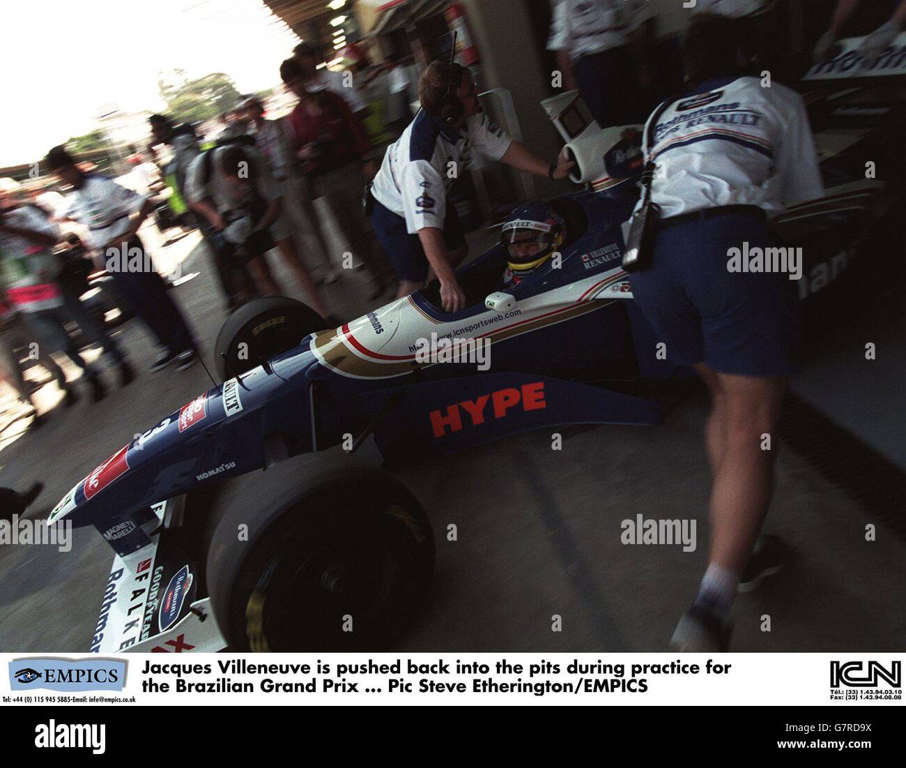 Motor Racing ... Brazilian Grand Prix Stock Photo - Alamy