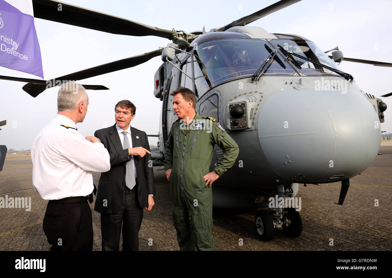 Defence Minister visit to RAF Benson Stock Photo - Alamy