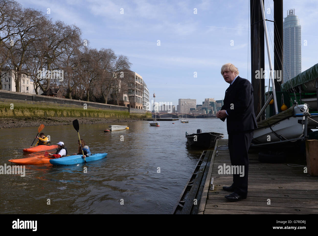 Boris launches London Sport Stock Photo - Alamy