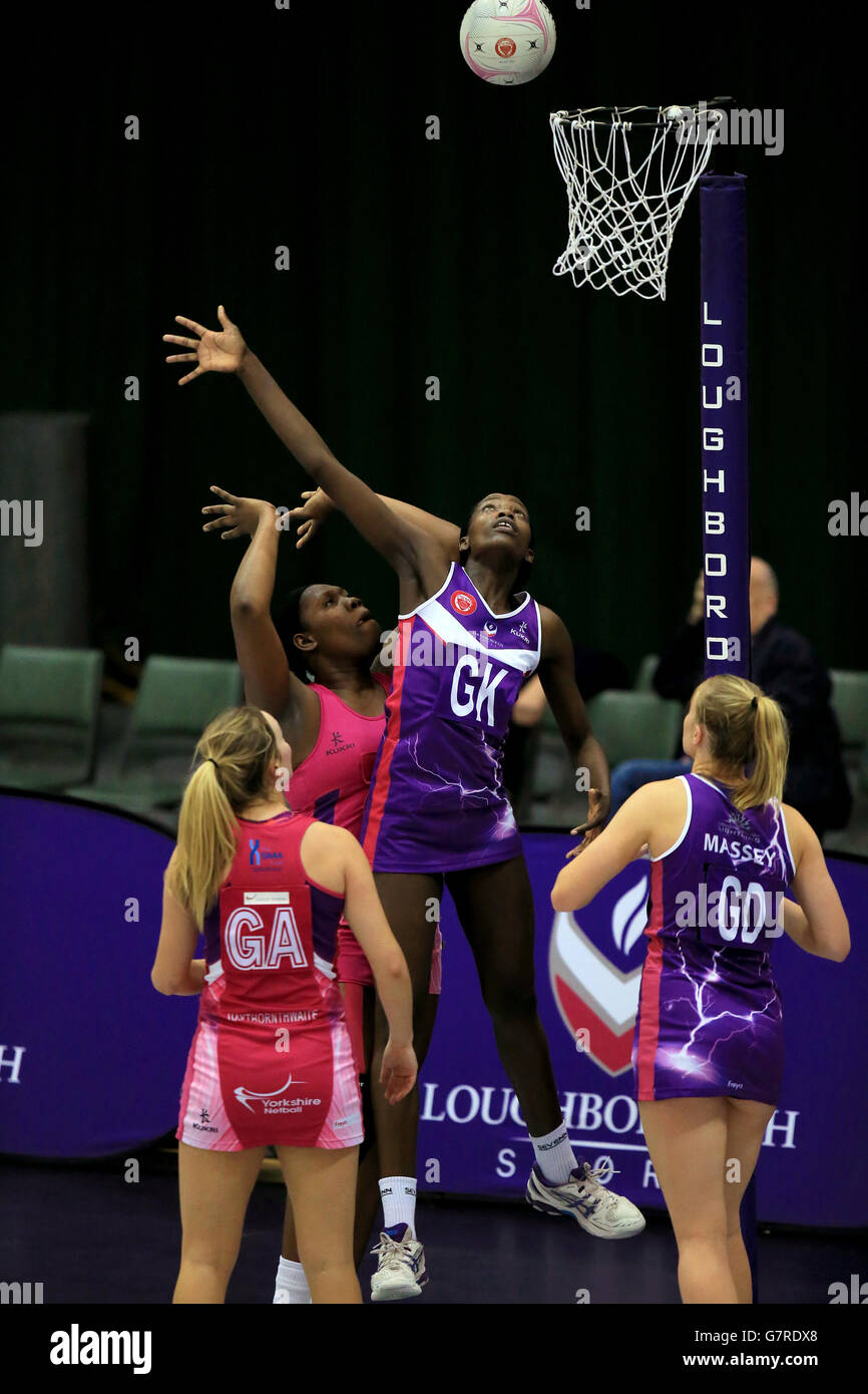 Loughborough lightning netball hi-res stock photography and images - Alamy