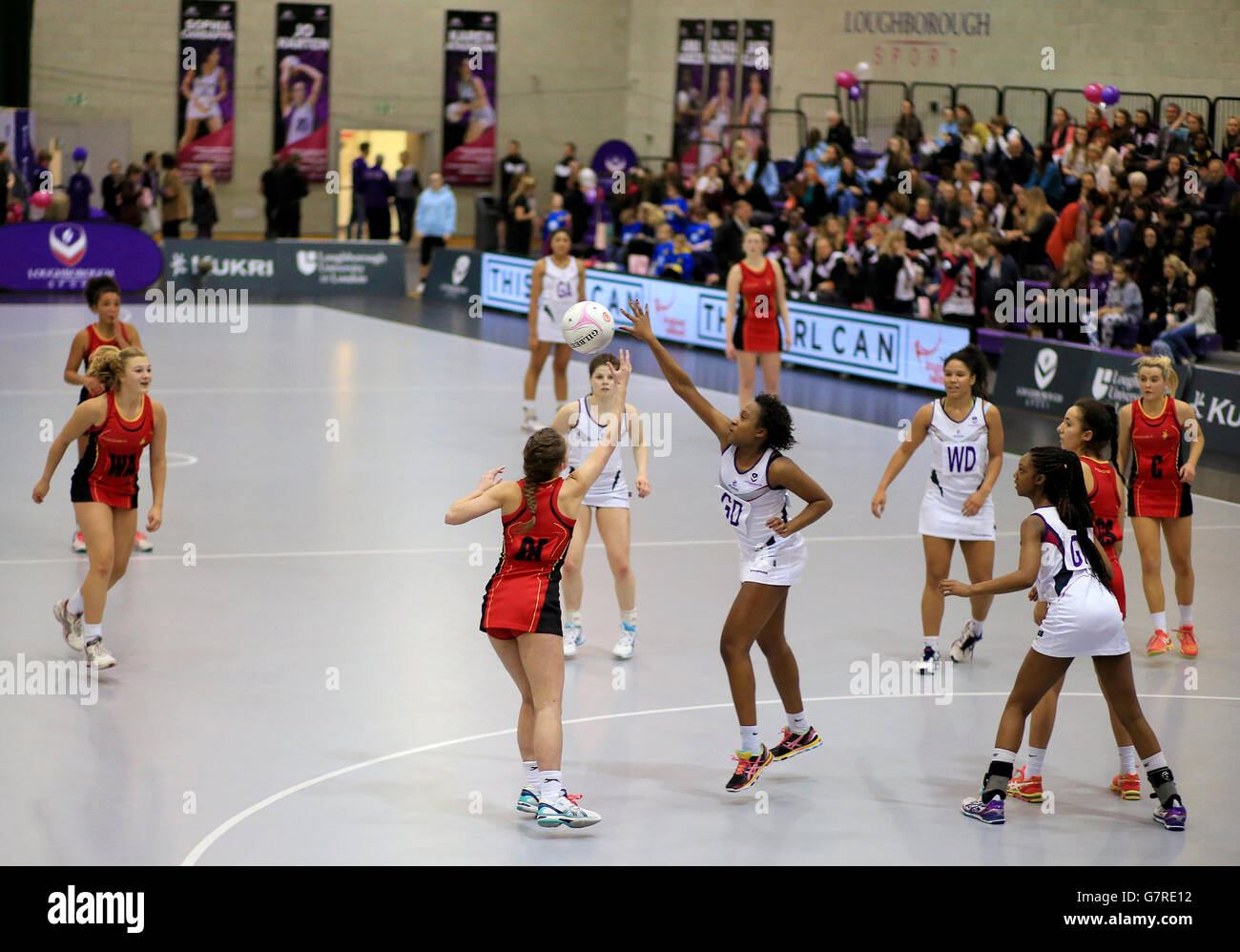 Loughborough lightning netball hi-res stock photography and images - Alamy