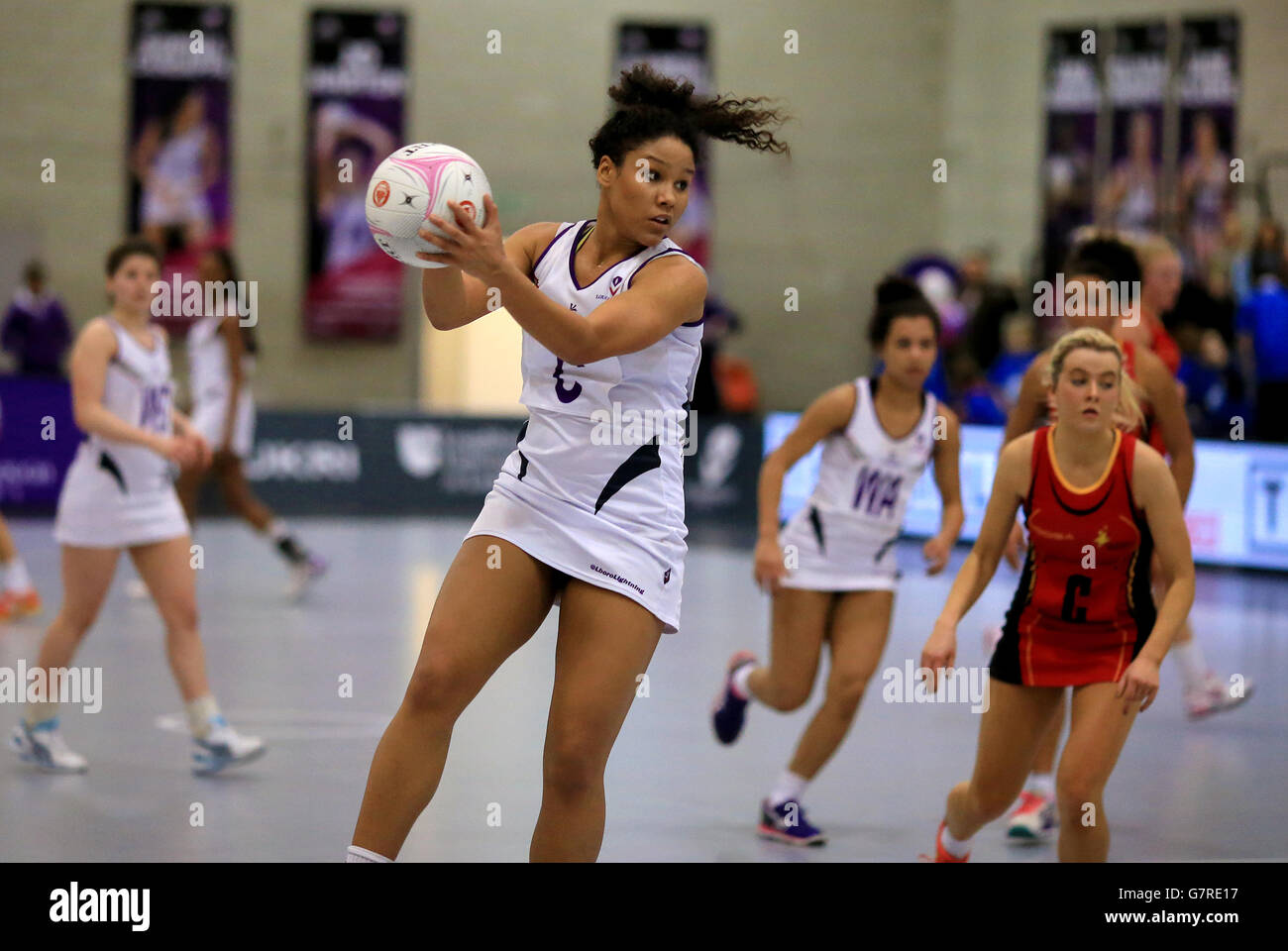 Loughborough lightning netball hi-res stock photography and images - Alamy