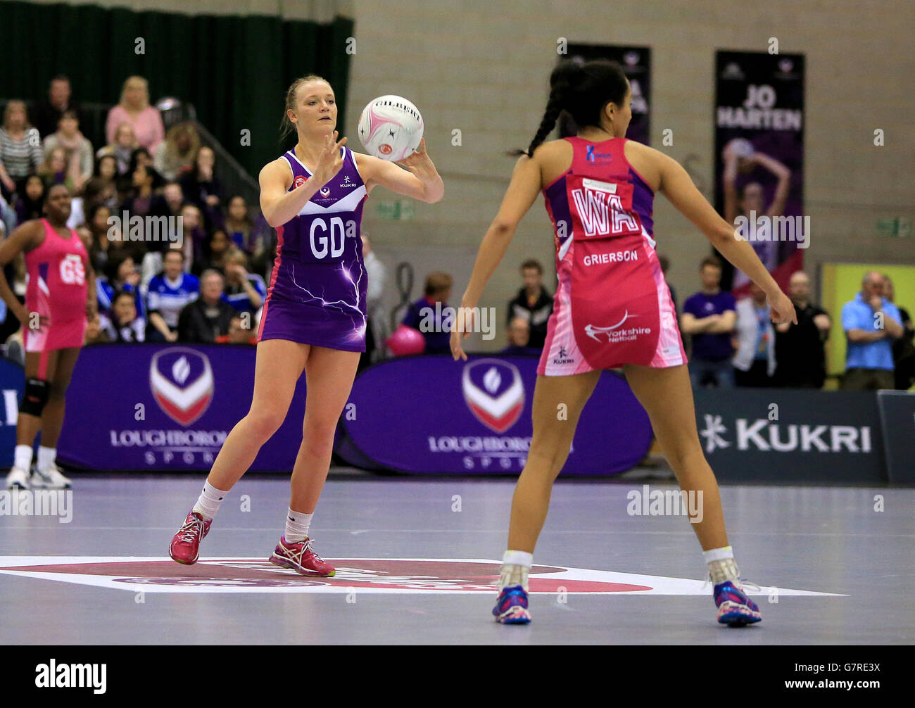 Loughborough lightning netball hi-res stock photography and images - Alamy