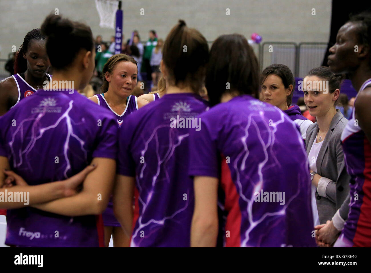 Loughborough lightning netball hi-res stock photography and images - Alamy