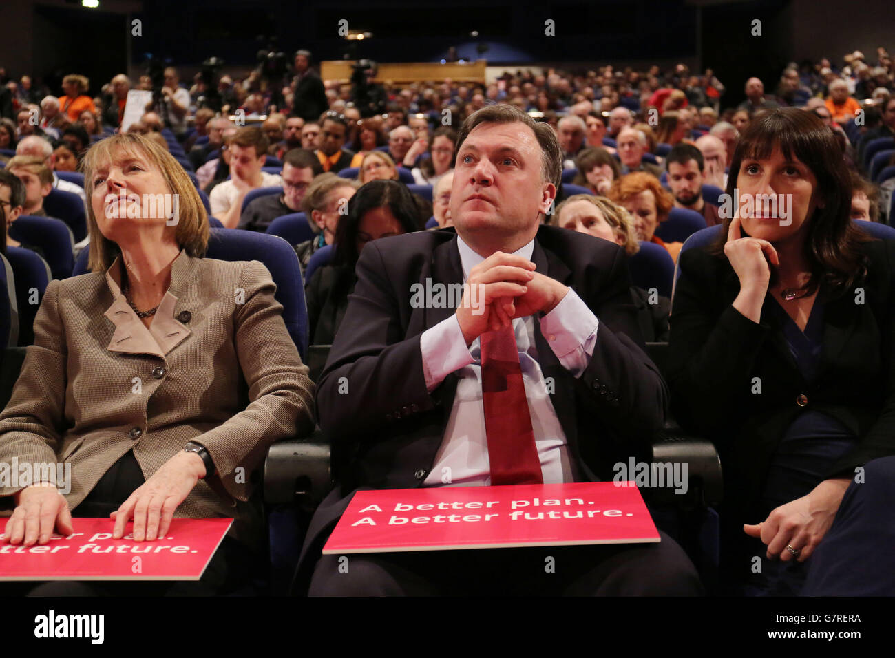 Harriet harmann and ed balls hi-res stock photography and images - Alamy