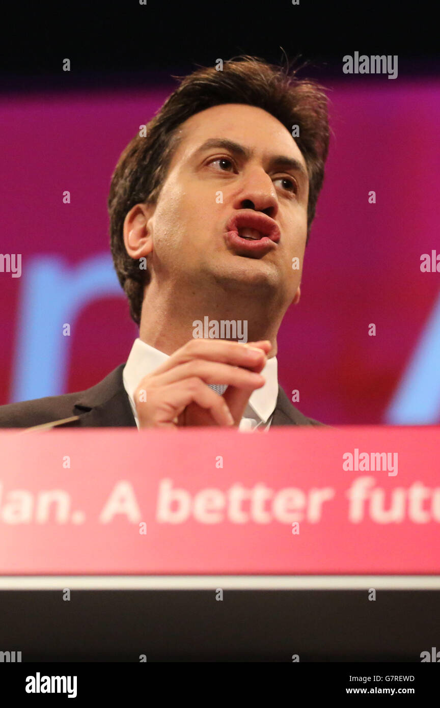 Birmingham unveiled partys election pledge card hi-res stock ...
