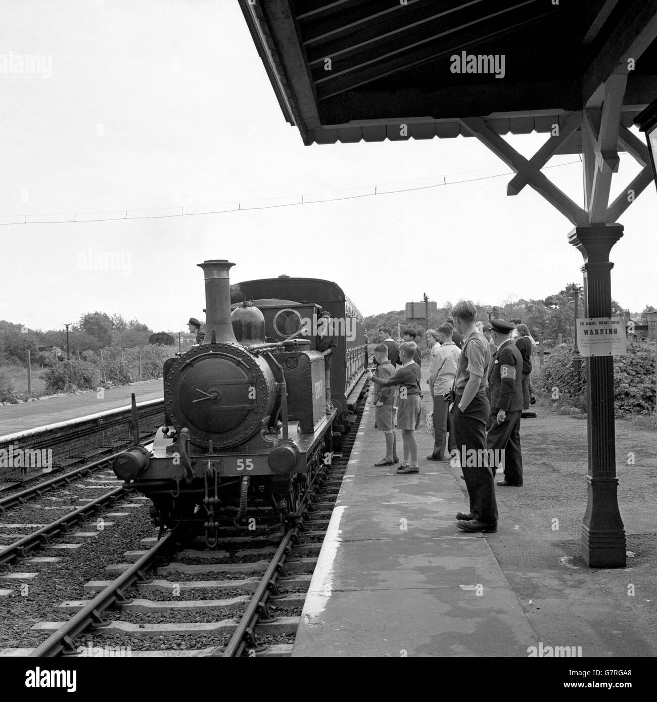 Some of them present of past employees of british rail hi-res stock ...