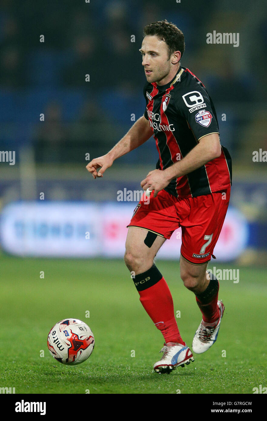 Bournemouth's Marc Pugh during the Sky Bet Championship match at ...