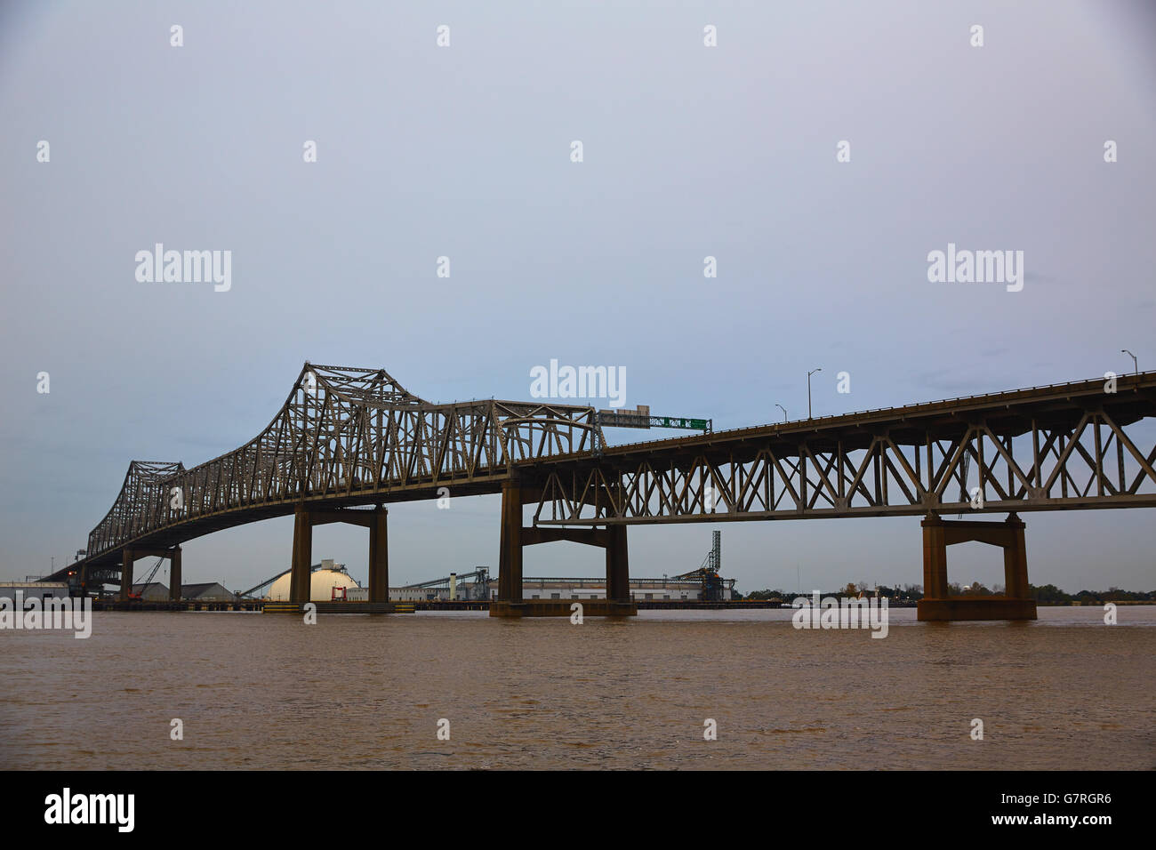Louisiana Baton Rouge Horace Wilkinson Bridge Interstate i10 over ...
