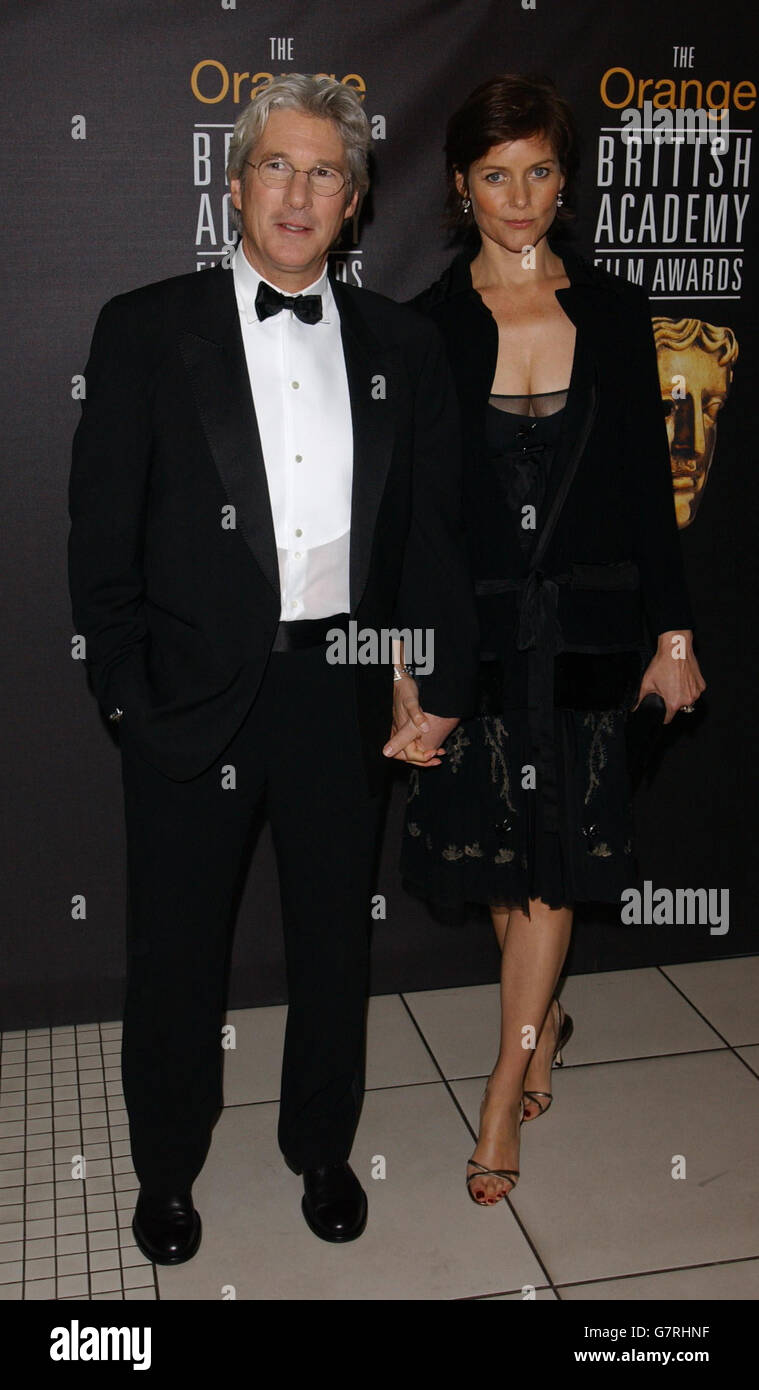 Full length celebrity showbiz arriving baftas actor with wife hi-res ...