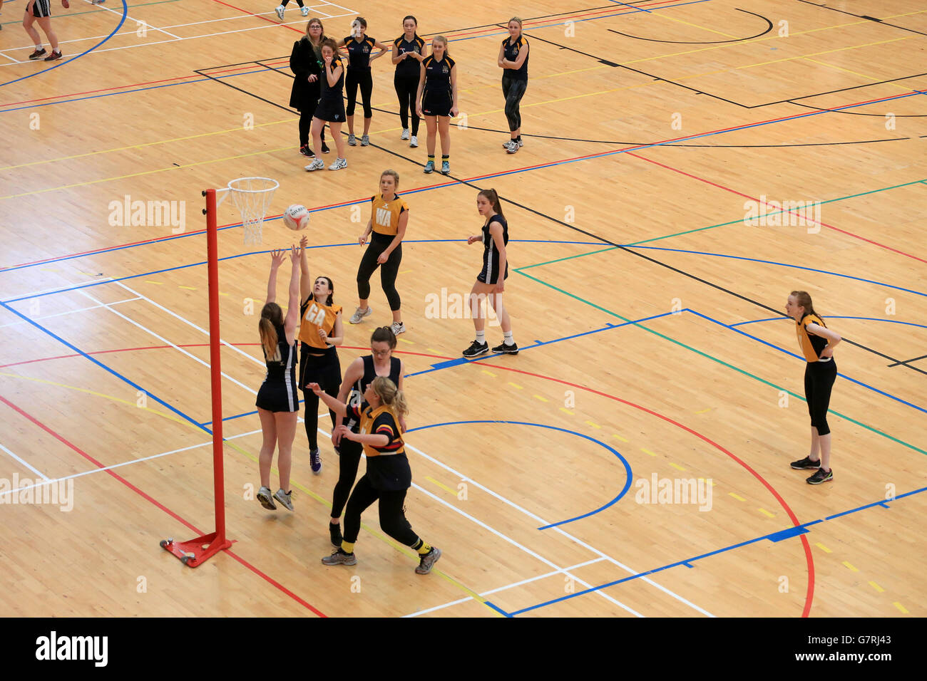 Images from the Netball in the City event at the Copper Box Arena ...