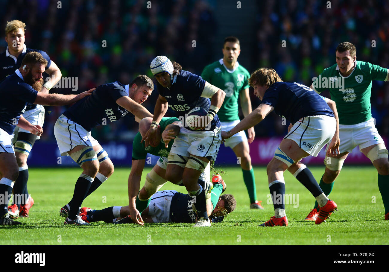 Rugby Union - 2015 RBS Six Nations - Scotland v Ireland - BT ...