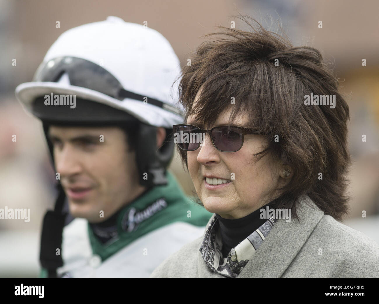 Horse Racing - The Spring Jumps Meeting - Newbury Racecourse Stock ...