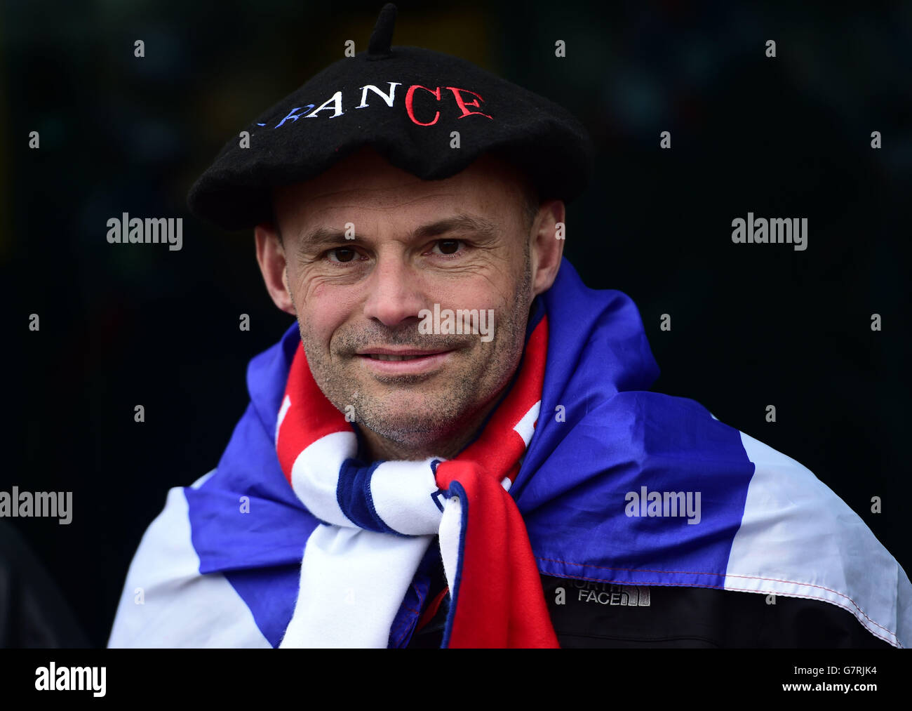 French france rugby fan hi-res stock photography and images - Alamy