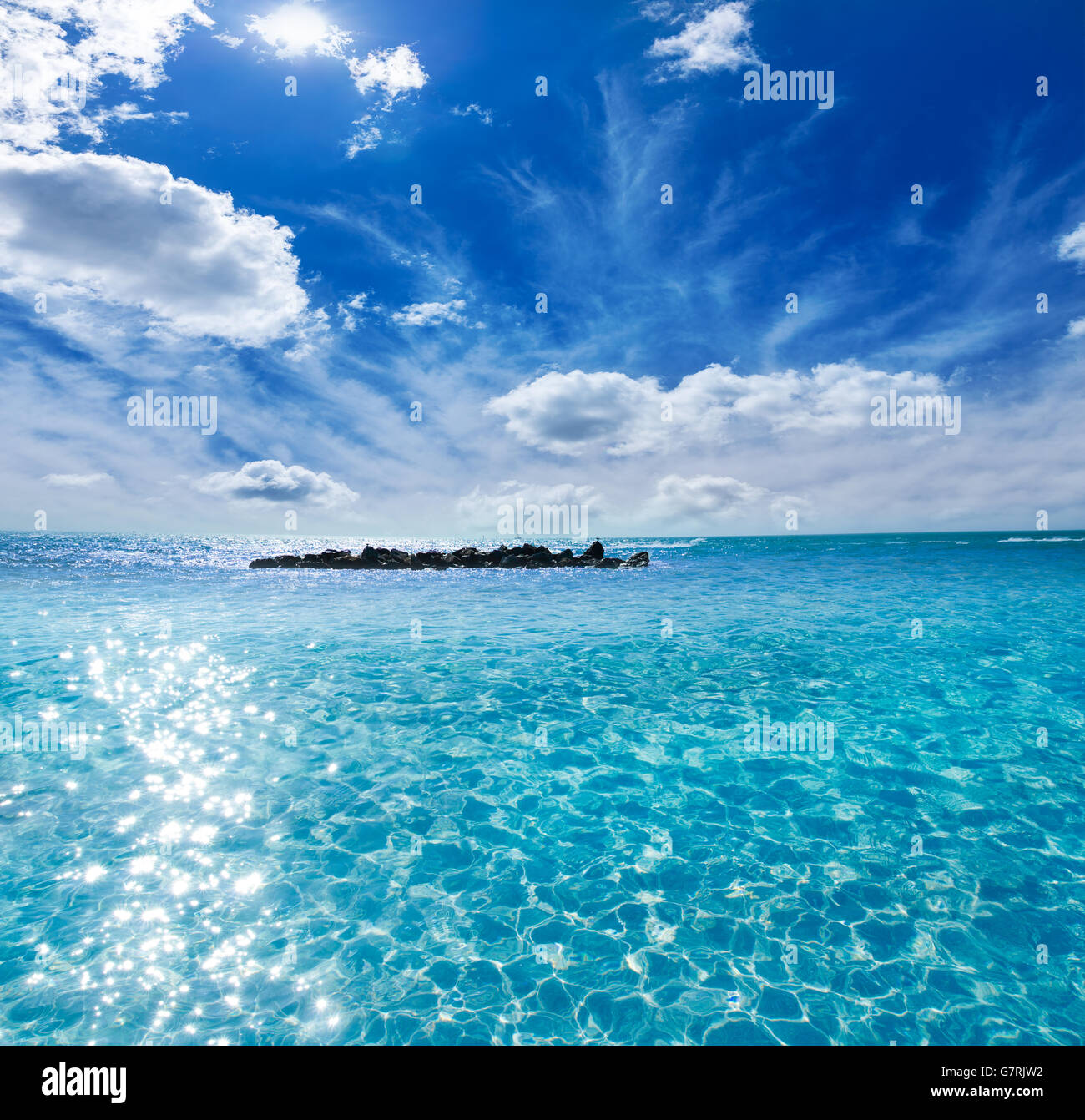 Key West beach Fort Zachary Taylor Park in Florida USA Stock Photo - Alamy