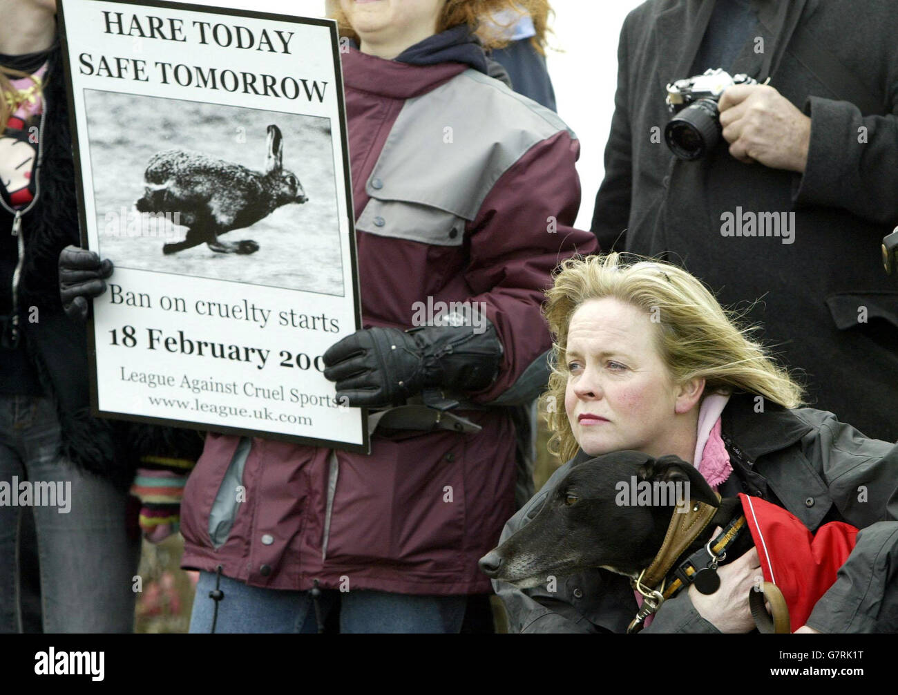 Hare Coursing - Waterloo Cup Stock Photo - Alamy