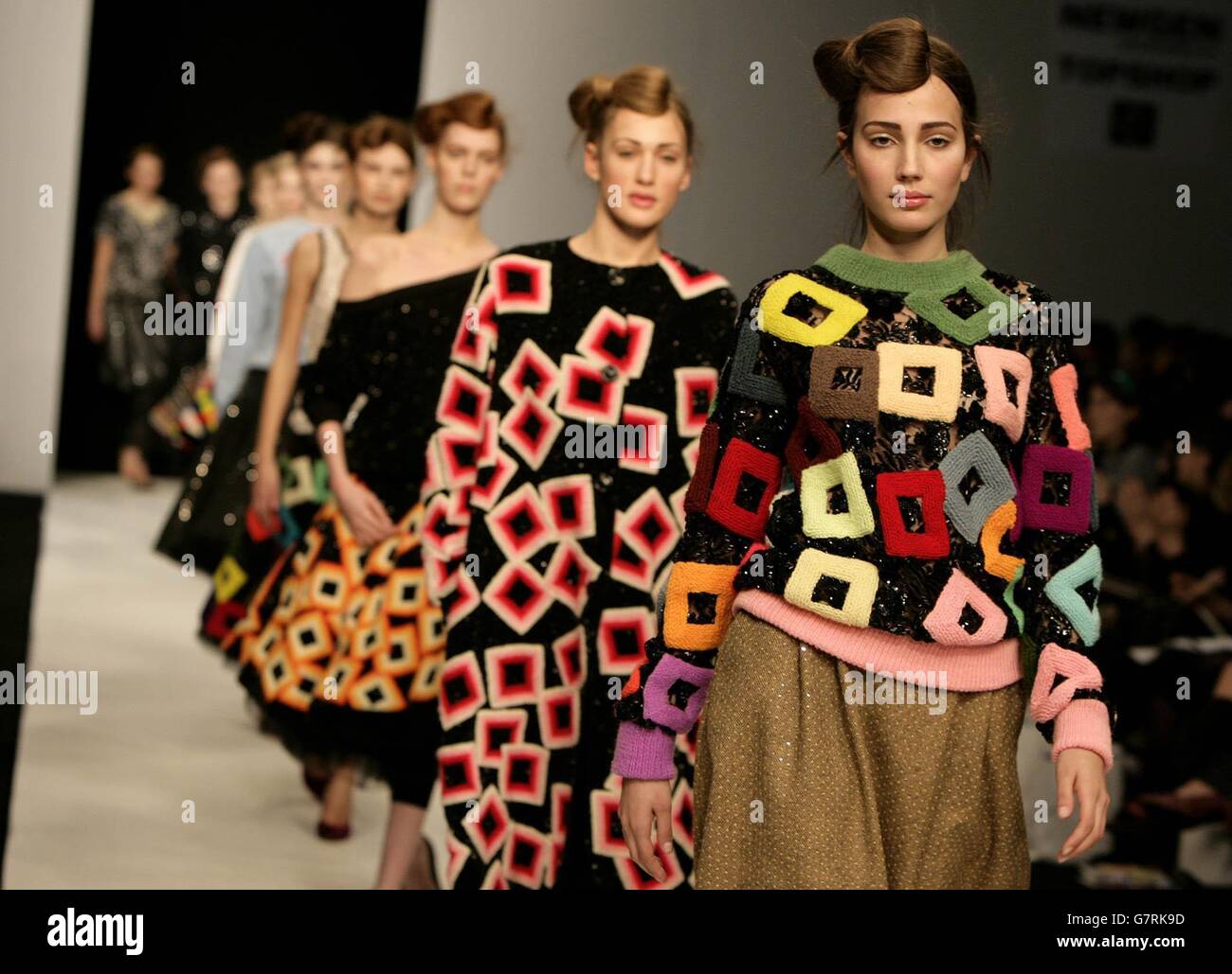 London Fashion Week autumn/winter 2006 - BFC Tent - Battersea Park ...