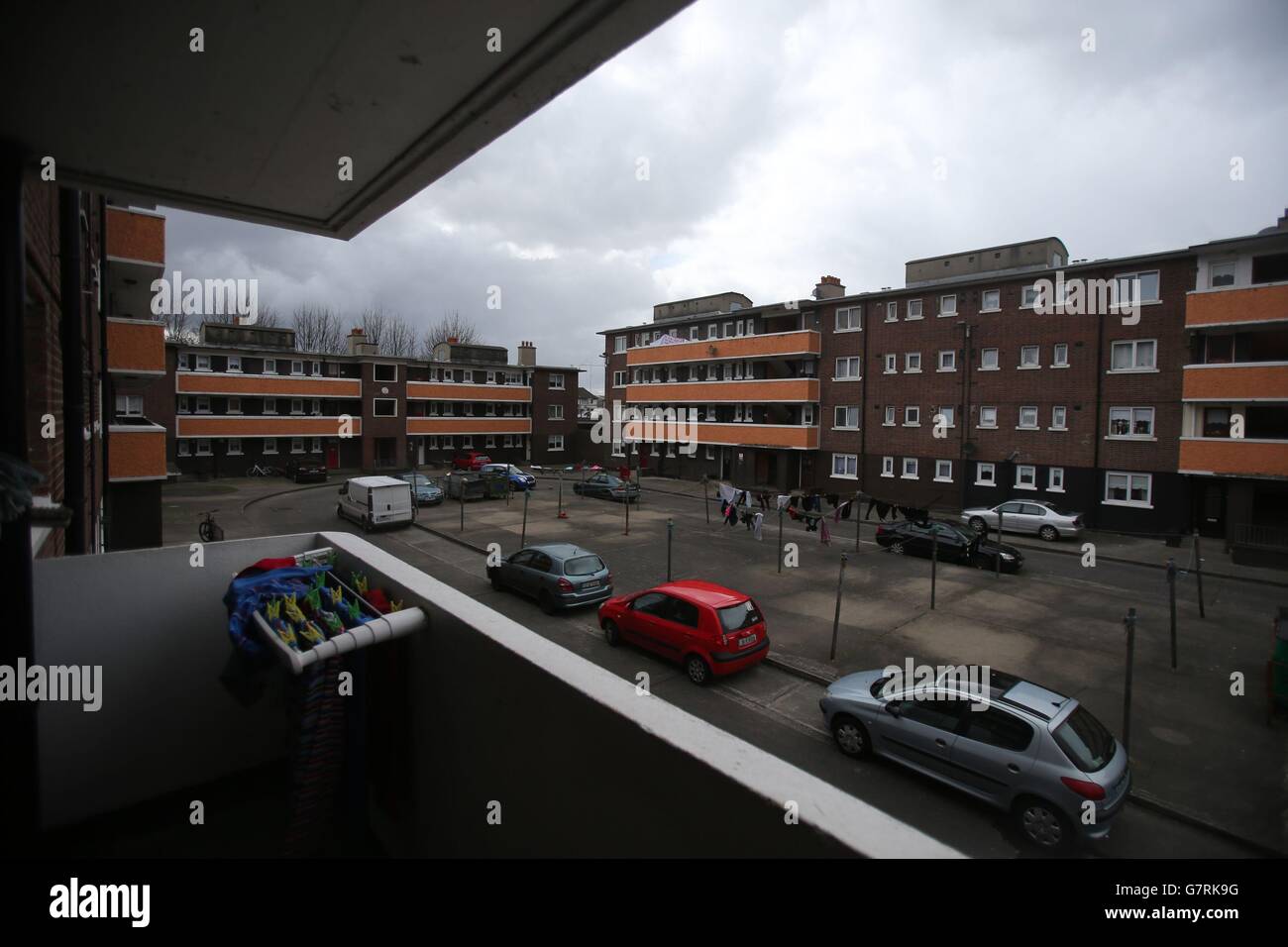A general view of The Dolphin Barn Housing complex in Dublin, as ...