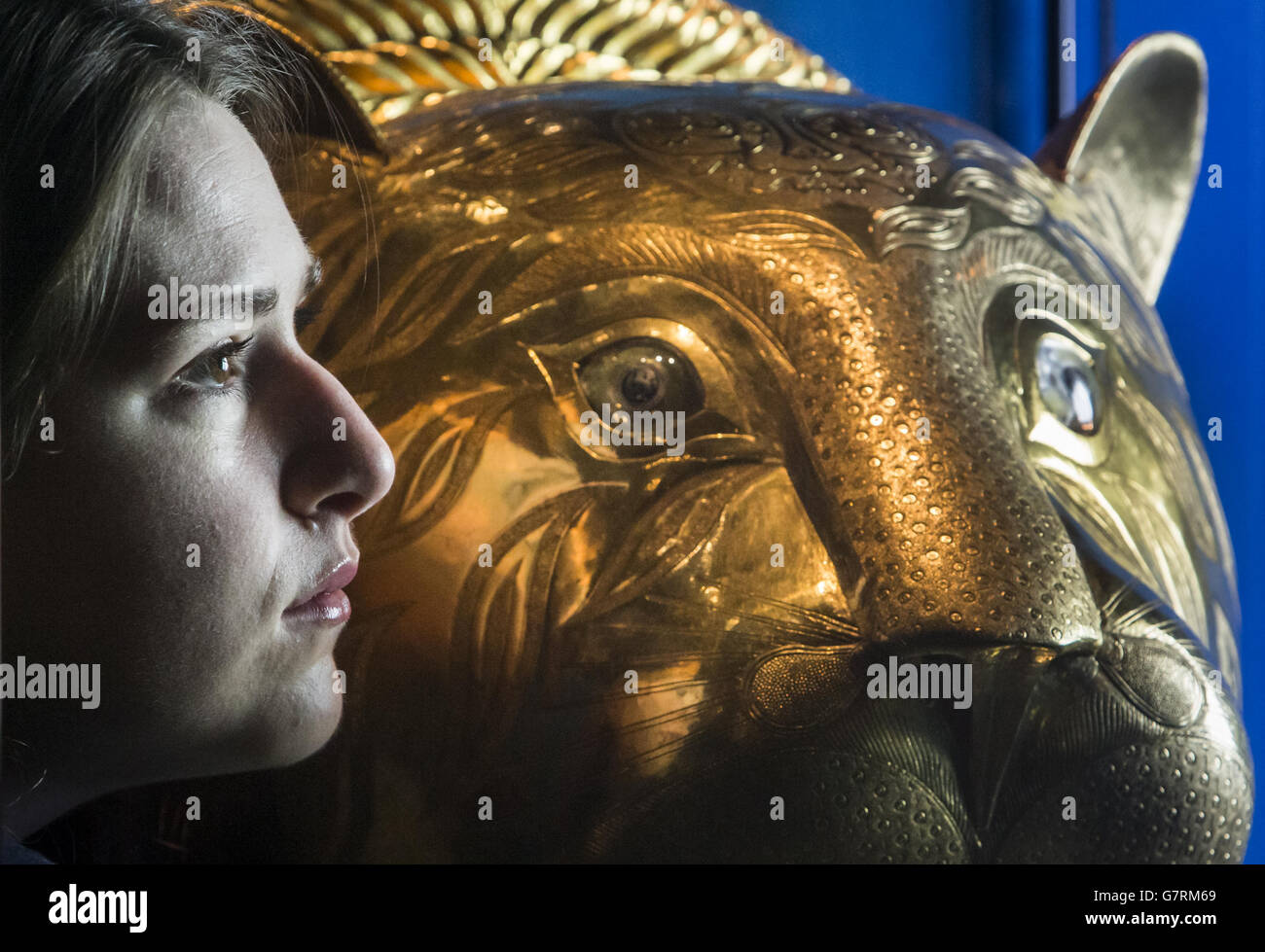 Gold exhibition - Edinburgh Stock Photo - Alamy