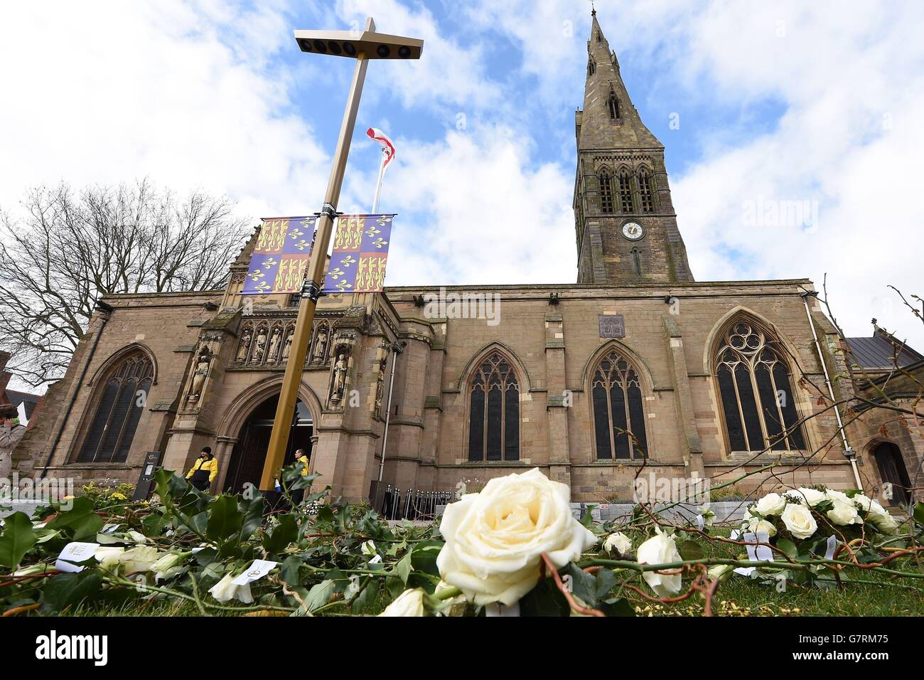 Richard III reburial Stock Photo - Alamy