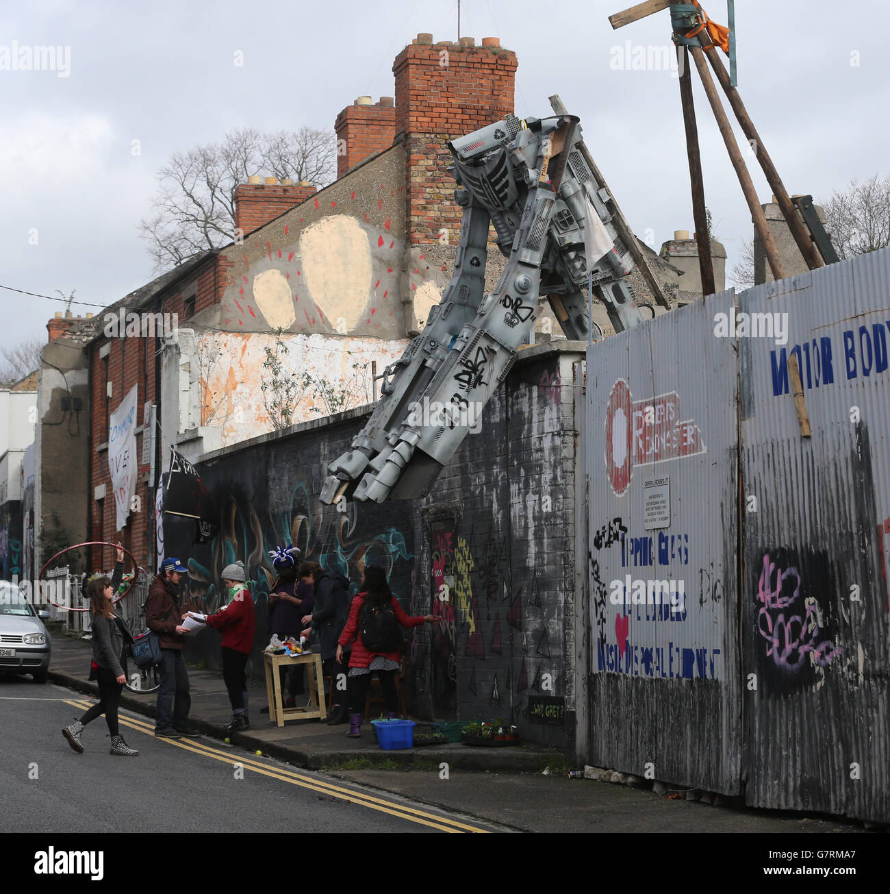 News irish squatters hi-res stock photography and images - Alamy