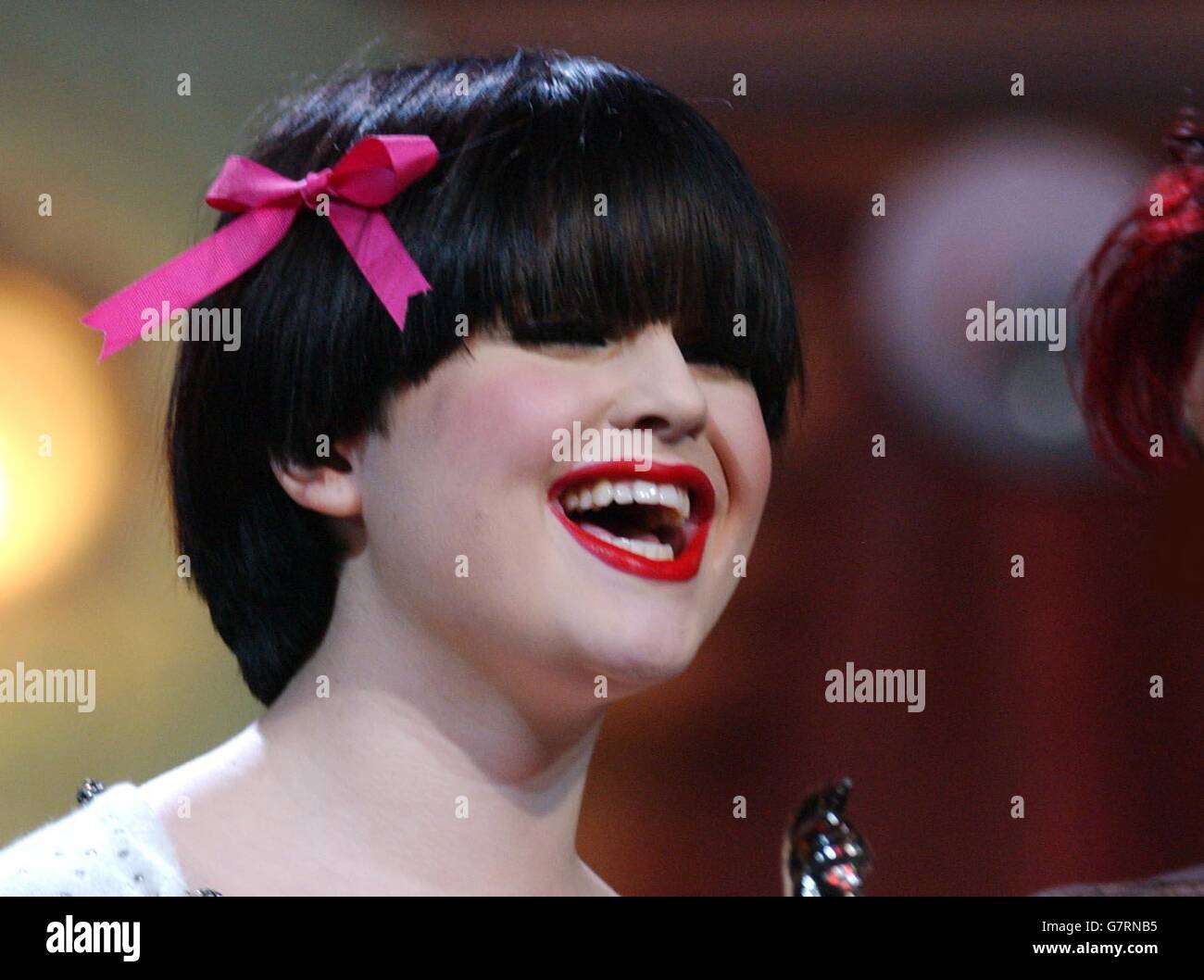 Brit Awards 2005 - Earls Court - On Stage Stock Photo - Alamy