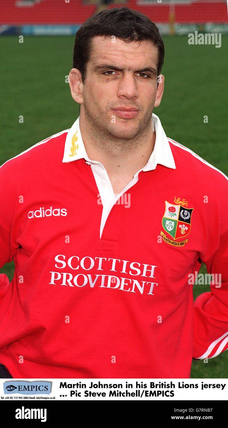 RUGBY UNION British Lions Tour photocall Leicester Stock Photo - Alamy
