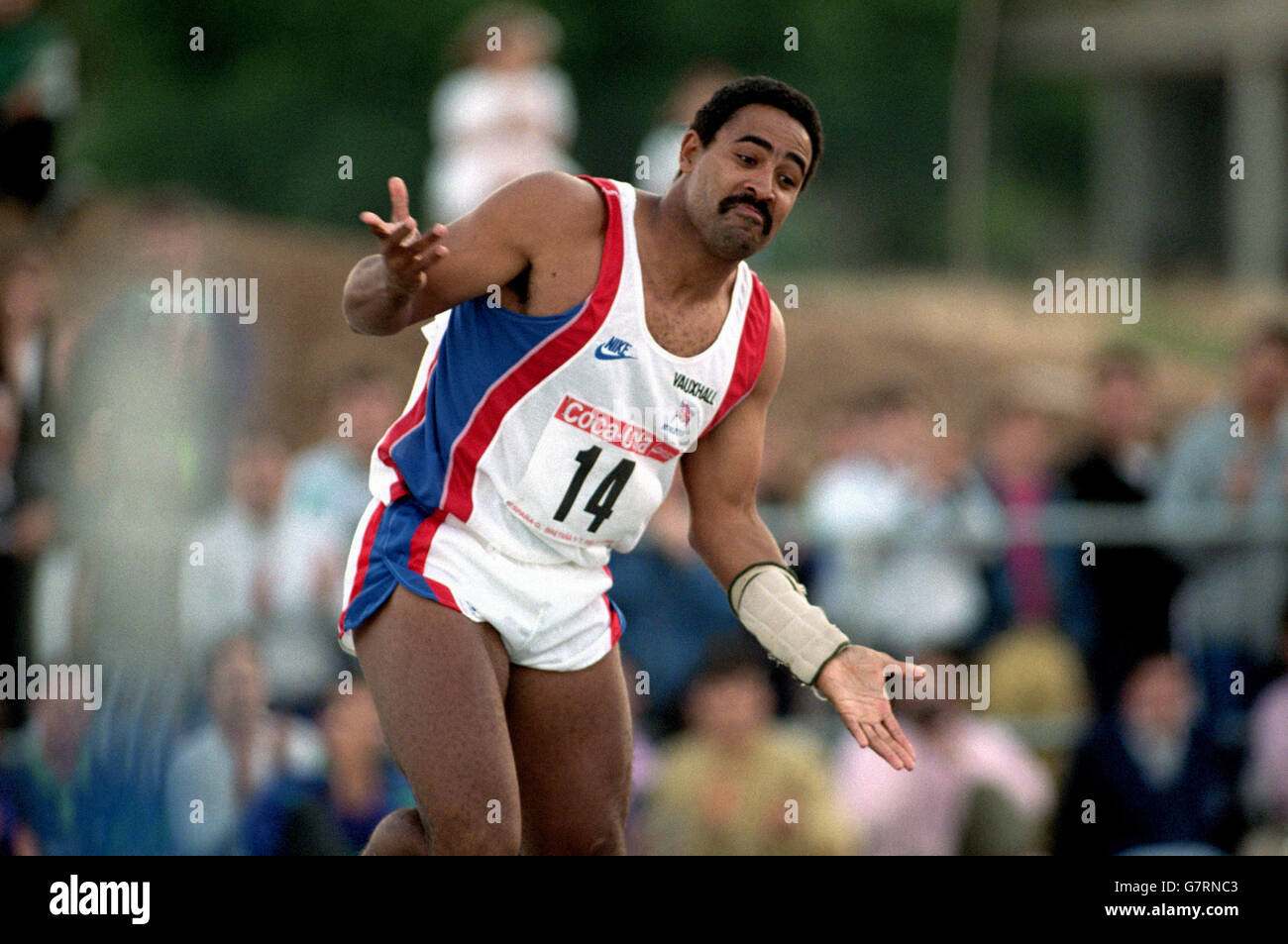 Athletics - Decathlon - Alhama De Murcia - Spain. Daley Thompson, GB ...