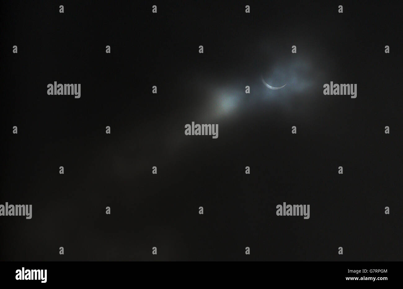 Partial solar eclipse ireland hi-res stock photography and images - Alamy