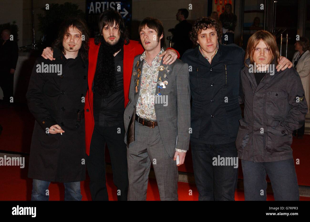Brit Awards 2005 - Earls Court Stock Photo - Alamy