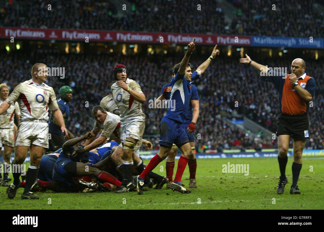 Rugby Union - RBS 6 Nations Championship 2005 - England v France ...
