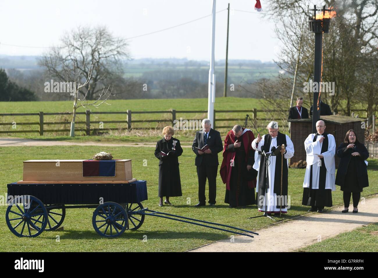 Richard III reburial Stock Photo - Alamy